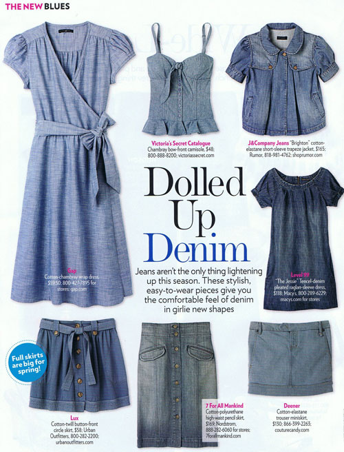 Fresh New Blues: Light Denim is here for Spring! : DenimBlog
