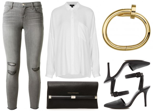 3 Ways to Wear: J Brand Photo Ready Cropped in Chrome Mercy : DenimBlog