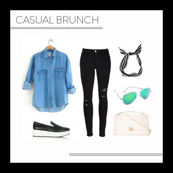4 Stylish Brunch Looks : DenimBlog
