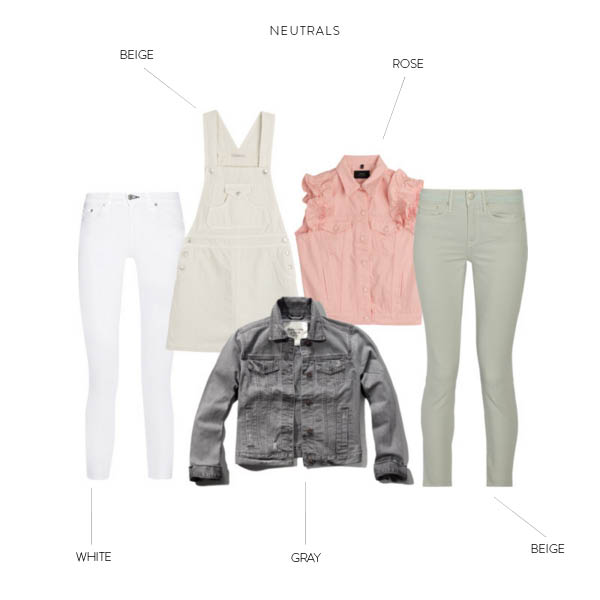 Trending: Neutrals In Denim : DenimBlog