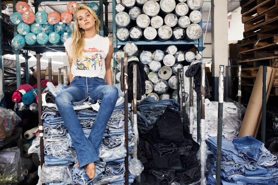 Redone vintage levis store